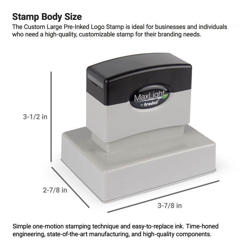 square stamp size