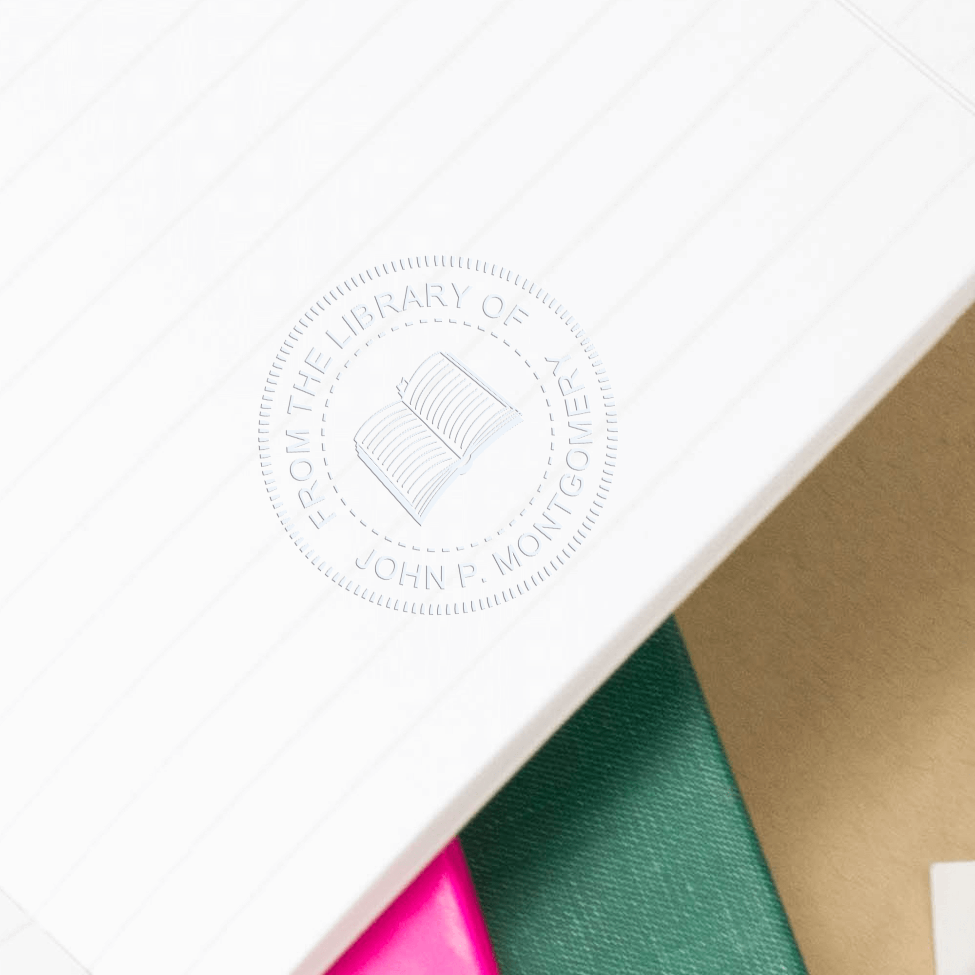 Embosser - "From the Library of" Customized - Corp Connect